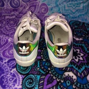 adidas | Shoes | Chrome Adidas Superstars | Poshmark